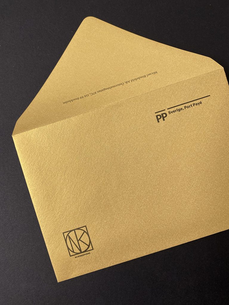 Metallic-kuvert | Harry Kuvert